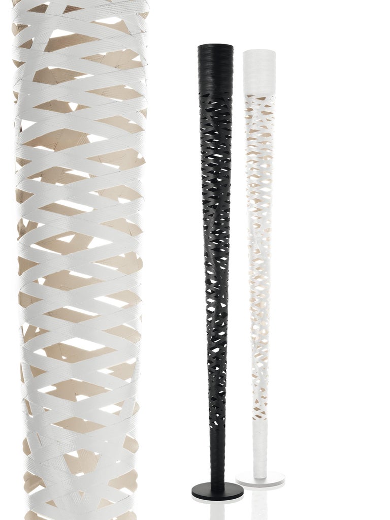 Foscarini Tress Stilo Floor Lamp in White by Marc Sadler For Sale at ...