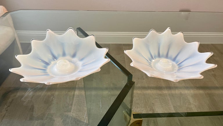 Fostoria "Heirloom" Candle Holders For Sale at 1stDibs