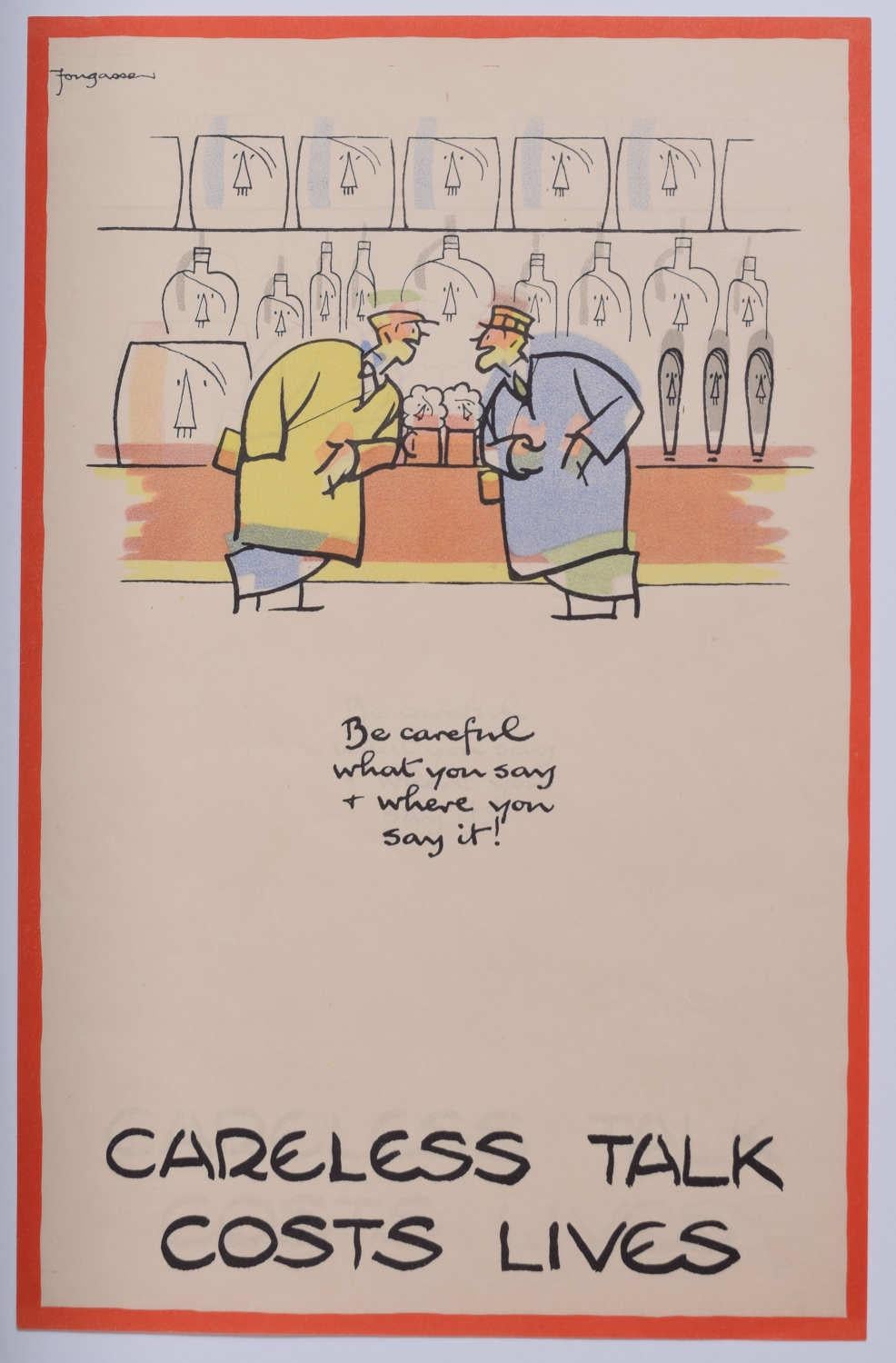 Fougasse (Cyril Kenneth Bird) - Fougasse Careless Talk Costs Lives Full ...
