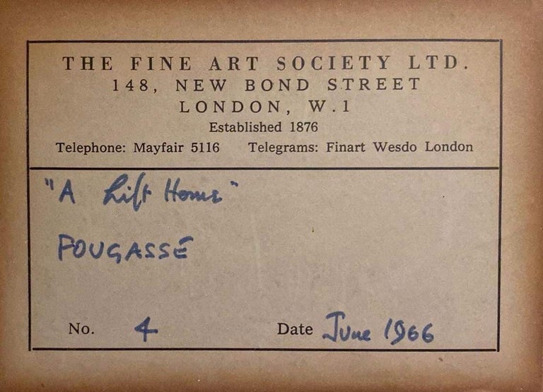 Fougasse (Cyril Kenneth Bird) - Fougasse: 'A Lift Home' original pen ...