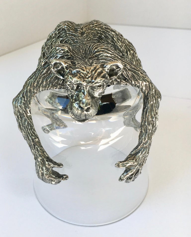 Four Animal Cocktail Glasses and Elephant Decanter at 1stDibs | animal ...