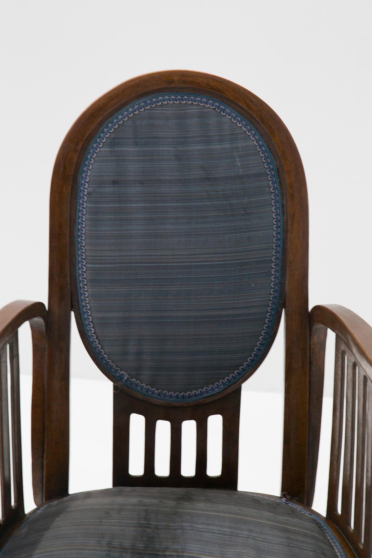 Four Art Nouveau chairs by Otto Wagner for Jacob and Jasef Kokn For ...