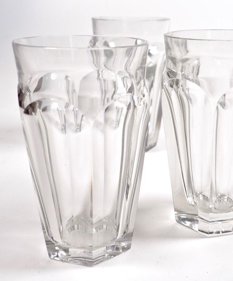 Four Baccarat Talleyrand Crystal Pastis Glasses, 1960s at 1stDibs ...