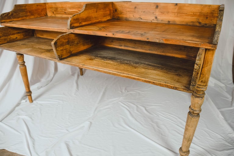 Four Bin German Cigar Rolling Factory Table at 1stDibs