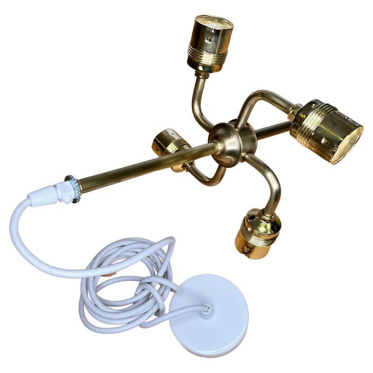 Four Bulb Fixture Upgrade (European Production) For Sale at 1stDibs