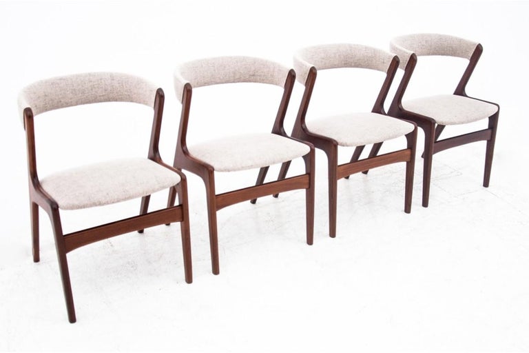 Four Chairs, T21 Fire Model, Korup Stolefabrik, Denmark, 1960s, After ...