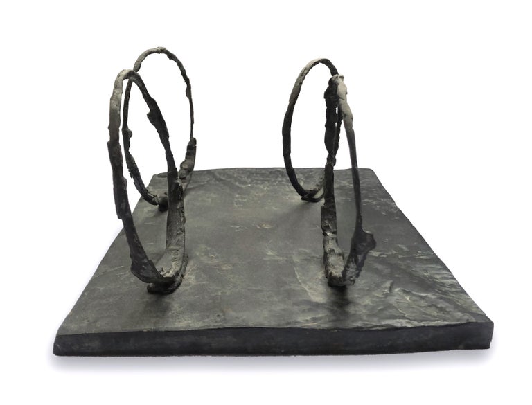 "Four Circle" Cast Bronze Sculpture by Bruno Romeda, 1995 For Sale at ...