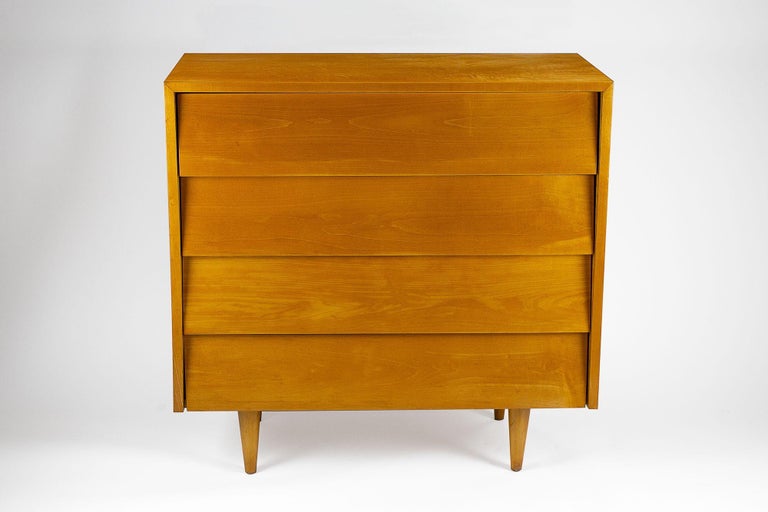 Four Drawer Chest by Florence Knoll for Knoll International For Sale at ...