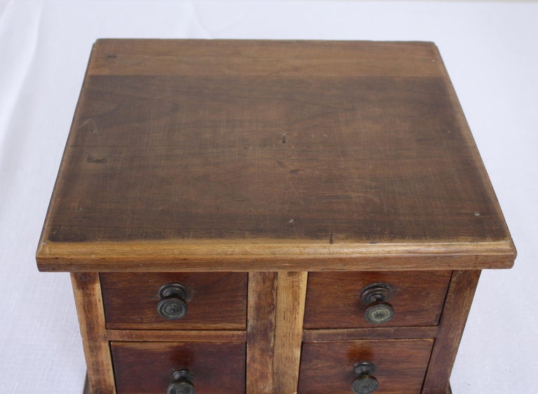 Four-Drawer English Oak Box For Sale at 1stDibs