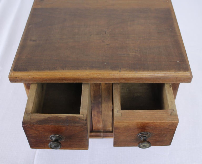 Four-Drawer English Oak Box For Sale at 1stDibs