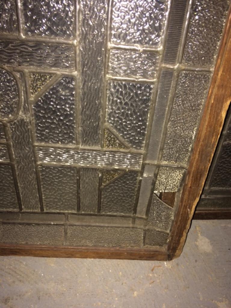 4 French Victorian Leaded Glass Windows at 1stDibs