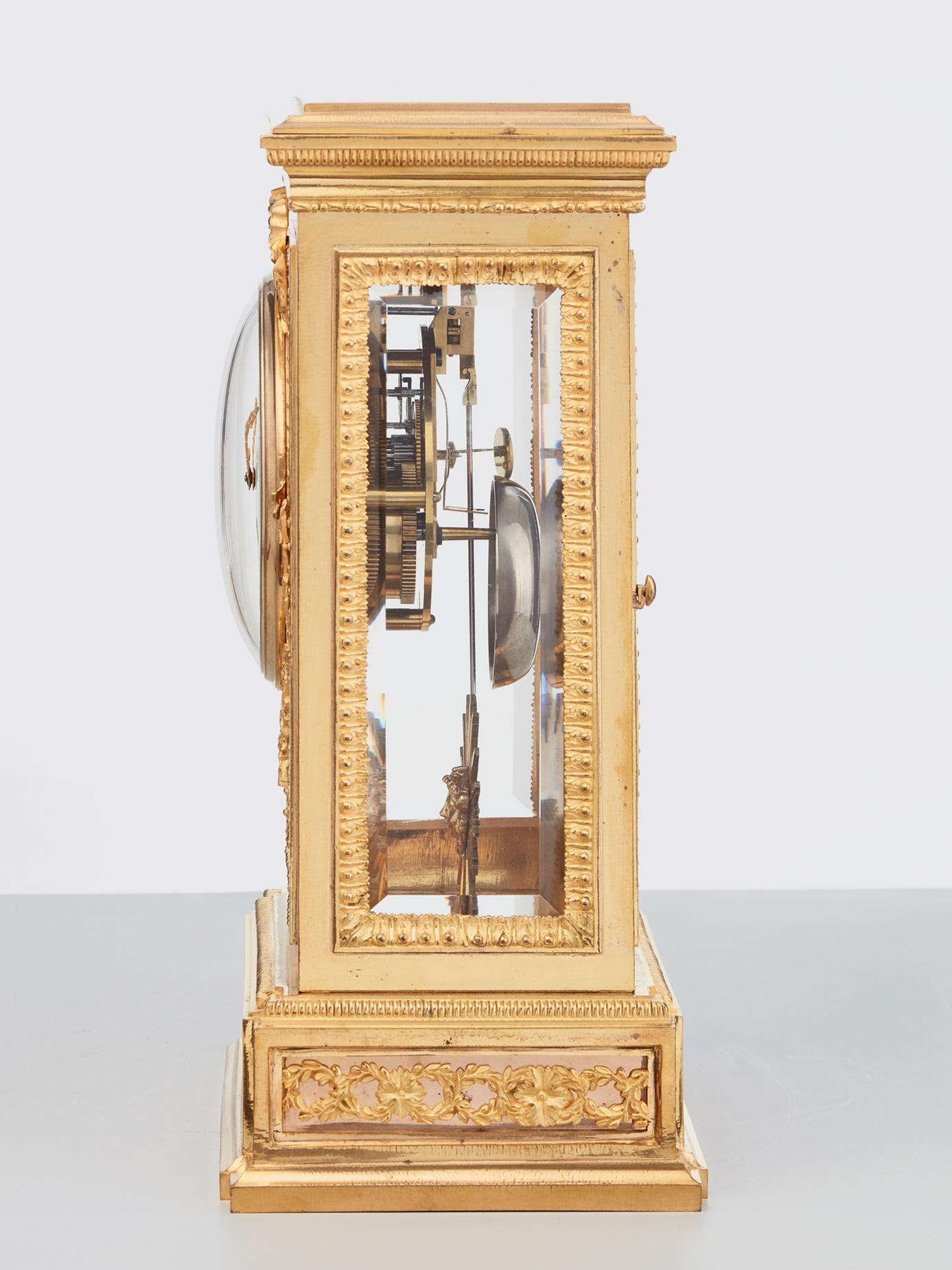 'Four glass' table regulator For Sale at 1stDibs