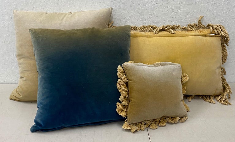 Four Gorgeous Petit Point and Needlepoint Throw Pillows Classical ...