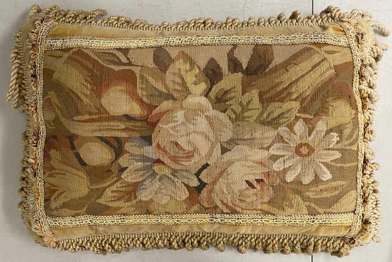 Four Gorgeous Petit Point and Needlepoint Throw Pillows Classical ...