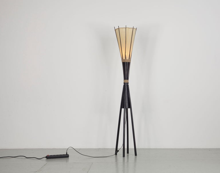 Four-Legged Floor Lamp from the 50s For Sale at 1stDibs