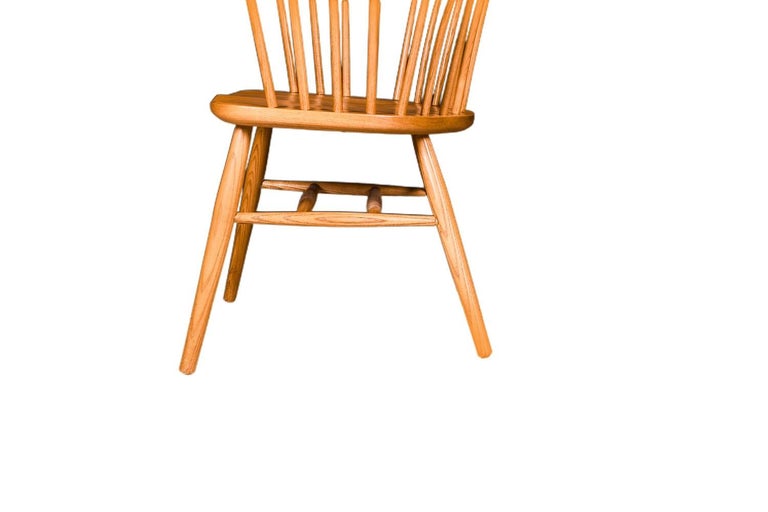 Four Mid Century American Windsor Dining Armchairs Claud Bunyard For ...