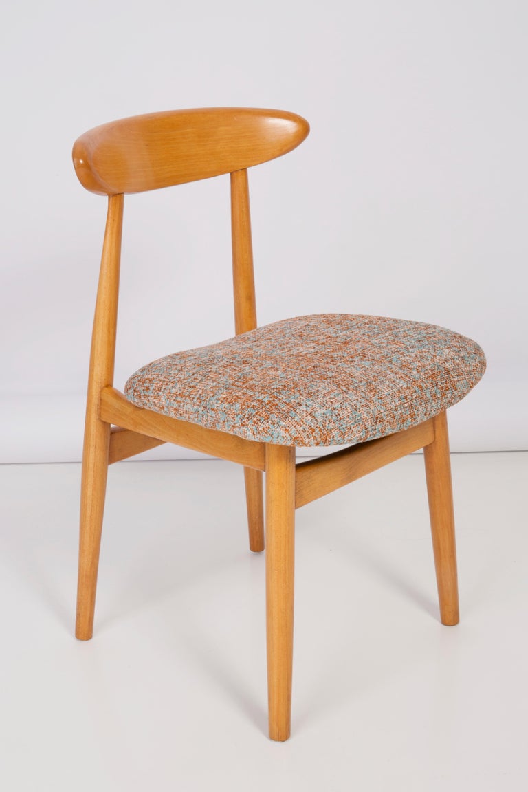 Four Midcentury Black Pixel Dining Chairs, 1960s For Sale at 1stDibs