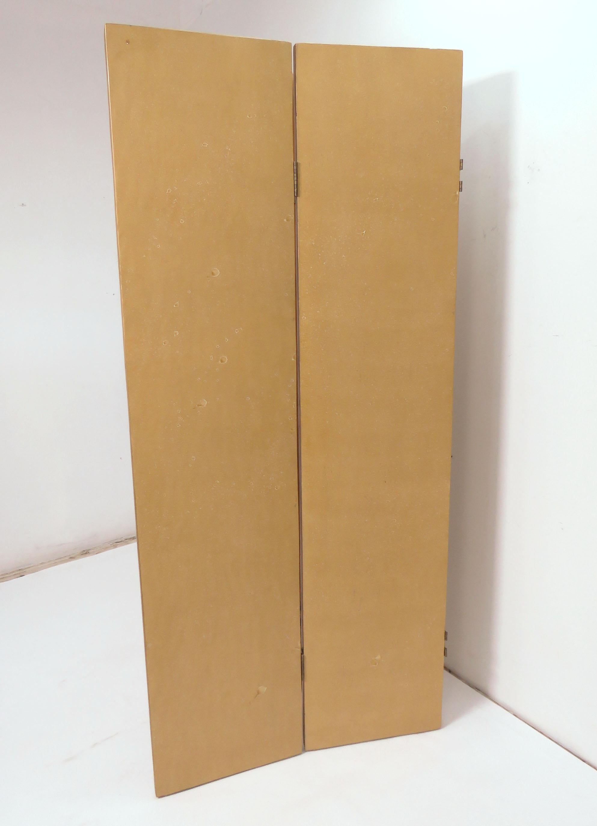 Four-Panel Room Divider Screen Decorated in Manner of Picasso at 1stDibs