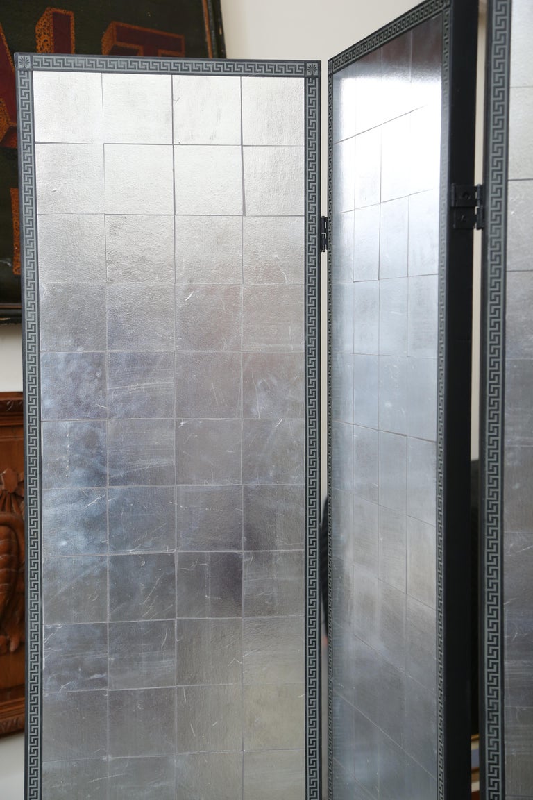 Four-Panel Silvered Screen at 1stDibs