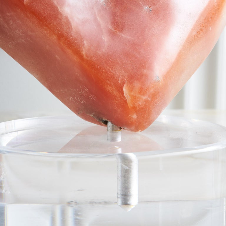 Four Pointed Alabaster Sculpture by Pat Epstein at 1stDibs