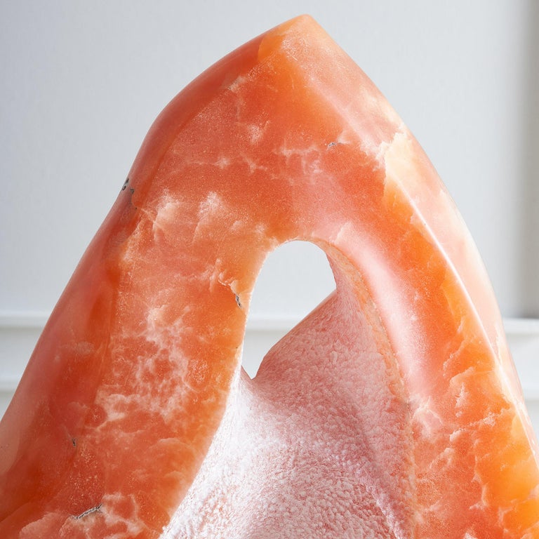 Four Pointed Alabaster Sculpture by Pat Epstein at 1stDibs