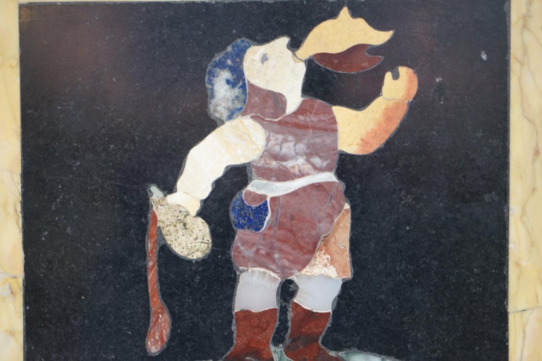 Four Rare Antique Italian Pietra Dura Marble Tiles Wall Plaque Fire ...