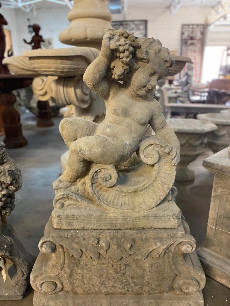 Four Season Putti Statue For Sale at 1stDibs