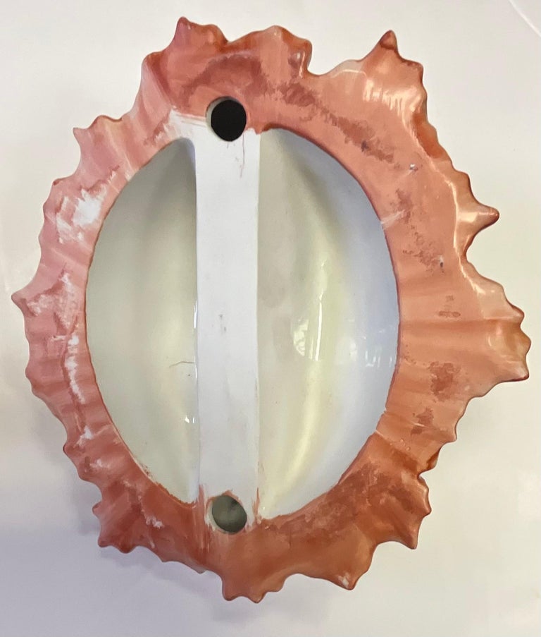 Four Seasons Italian Gilt and Painted Ceramic Mask Form Sculptures S/4 ...