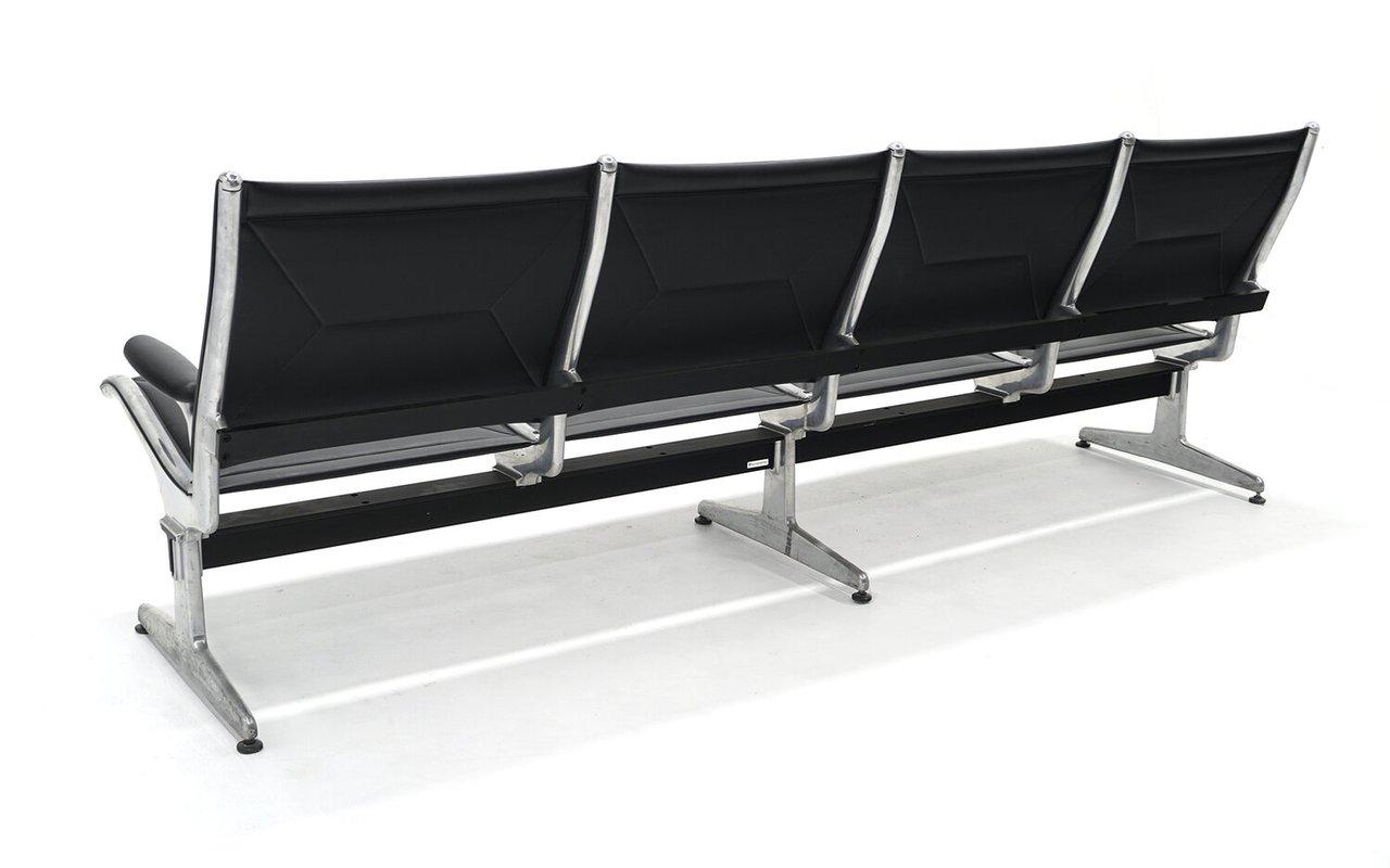 Four Seat Tandem Unit by Charles and Ray Eames for Herman Miller For ...