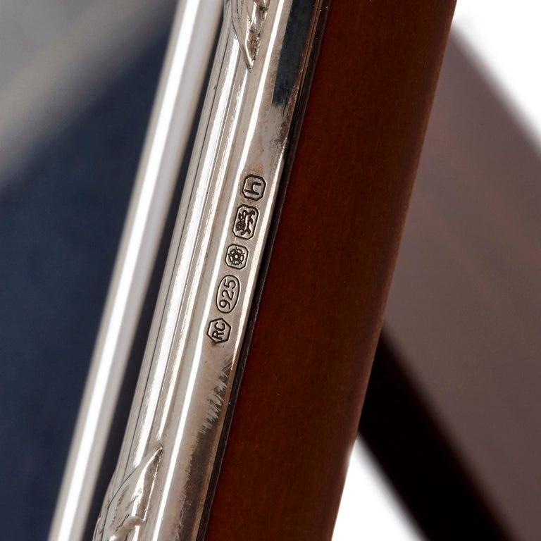 Four Silver Mounted Photo Frames by Carrs Silver For Sale at 1stdibs