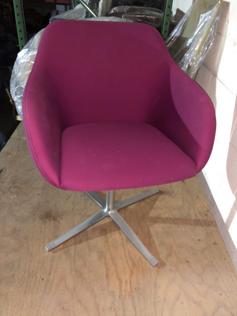 Walter Knoll Four Star Base Turtle Chair For Sale at 1stDibs