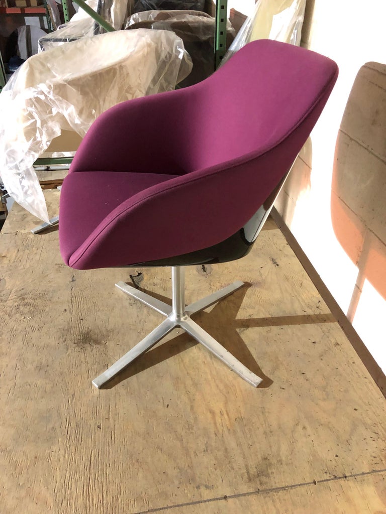 Walter Knoll Four Star Base Turtle Chair For Sale at 1stDibs