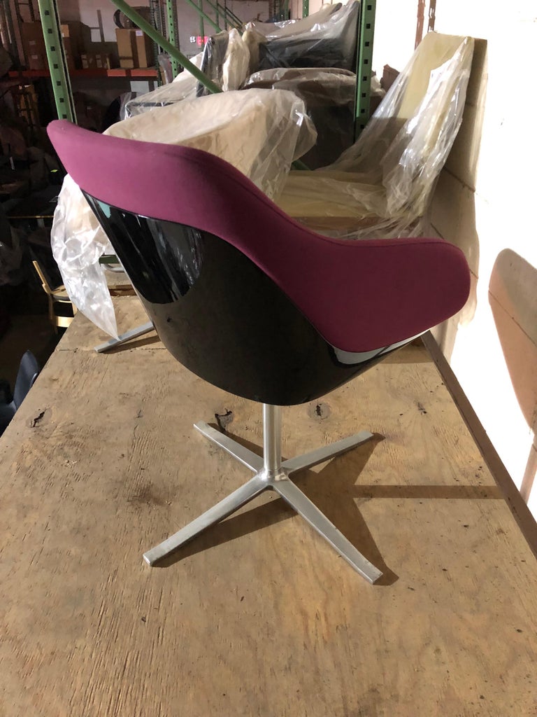 Walter Knoll Four Star Base Turtle Chair For Sale at 1stDibs