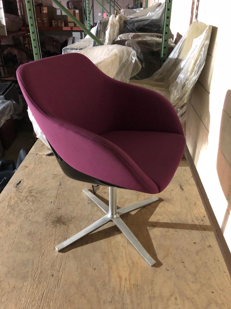 Walter Knoll Four Star Base Turtle Chair For Sale at 1stDibs