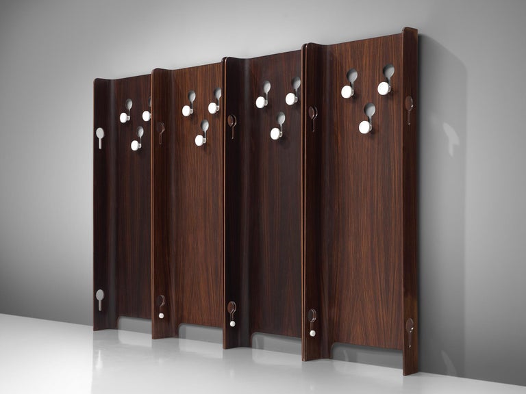 Four Teak Hall Stands by Carlo de Carli, 1960s For Sale at 1stDibs