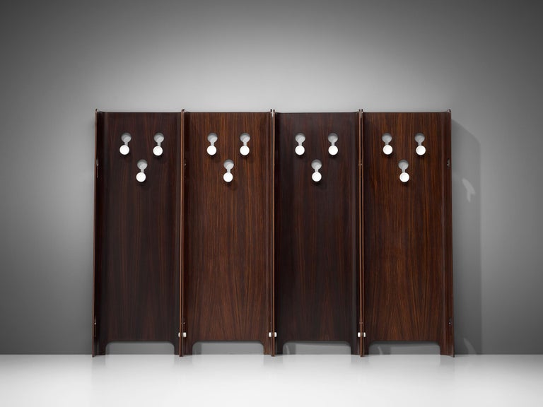 Four Teak Hall Stands by Carlo de Carli, 1960s For Sale at 1stDibs