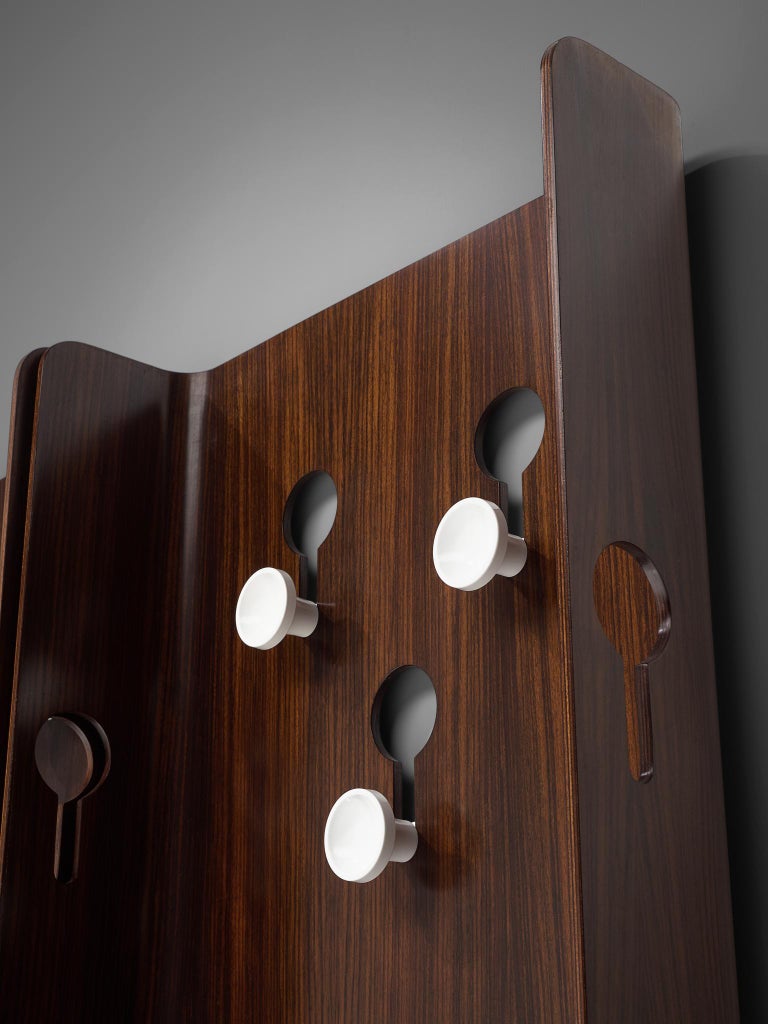 Four Teak Hall Stands by Carlo de Carli, 1960s For Sale at 1stDibs