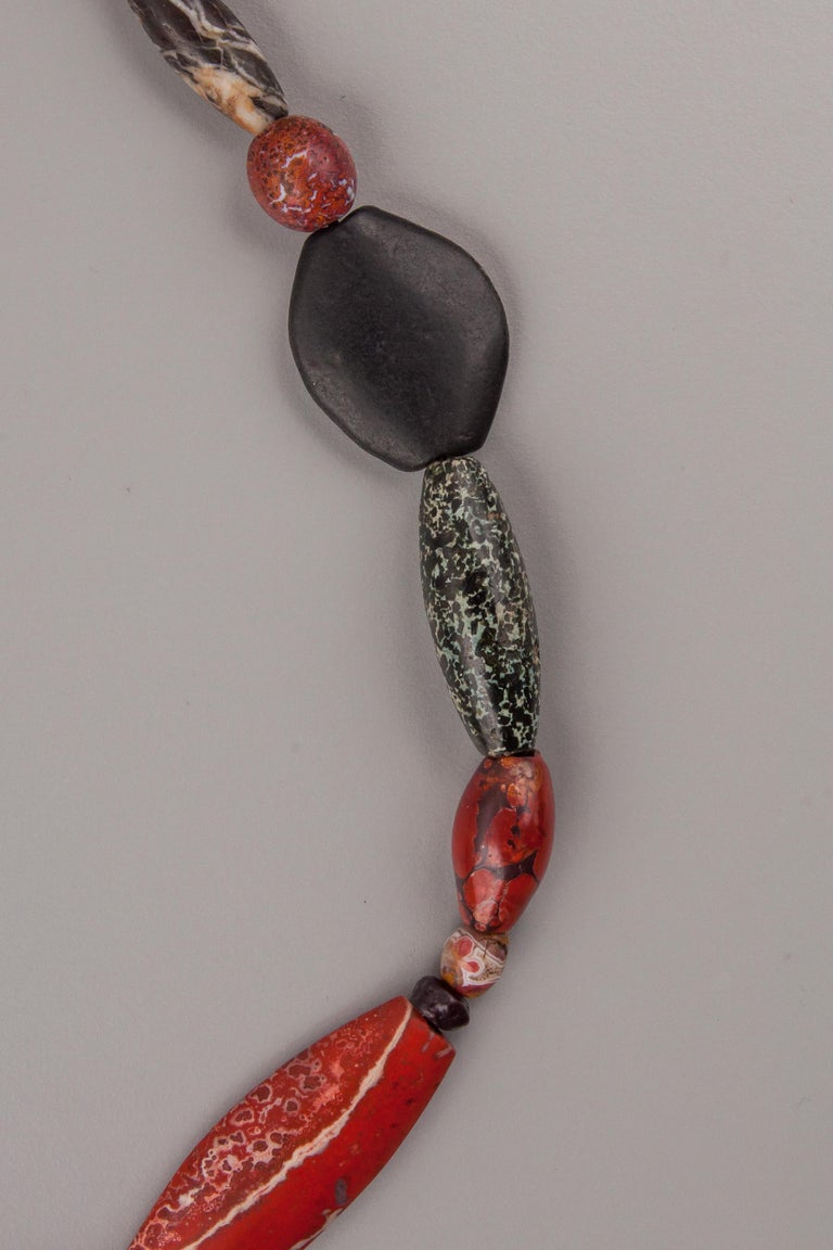 Four Thousand Year Old Agate, Jasper, and Alabaster Beads from the ...