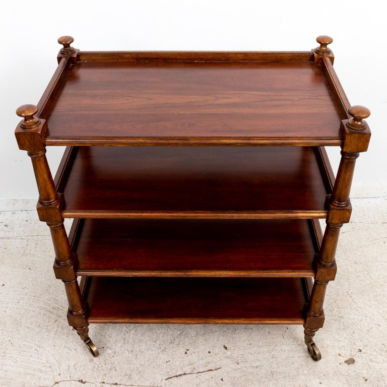 Four Tier English Trolley For Sale at 1stDibs