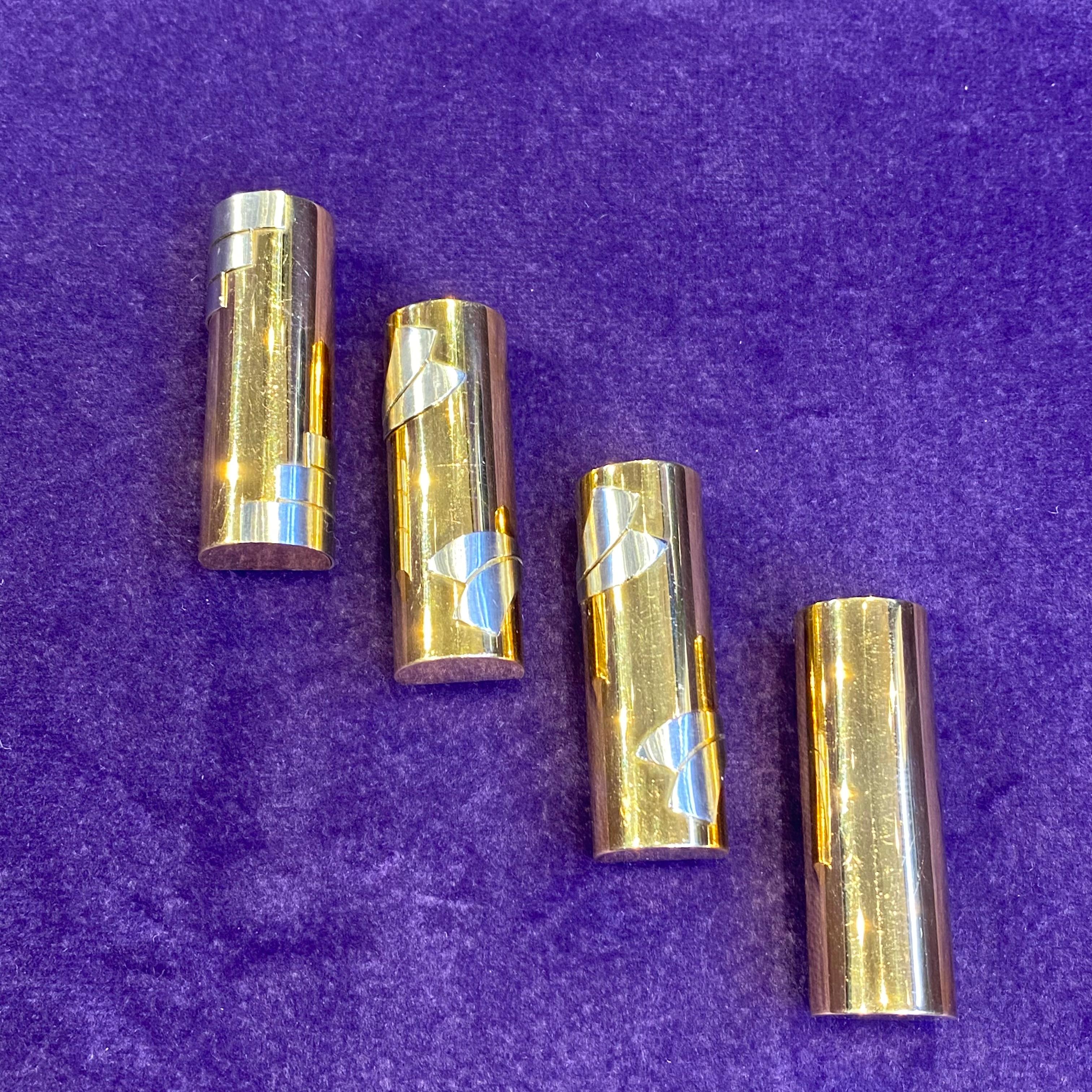 Four Van Cleef and Arpels Baton Brooches For Sale at 1stDibs