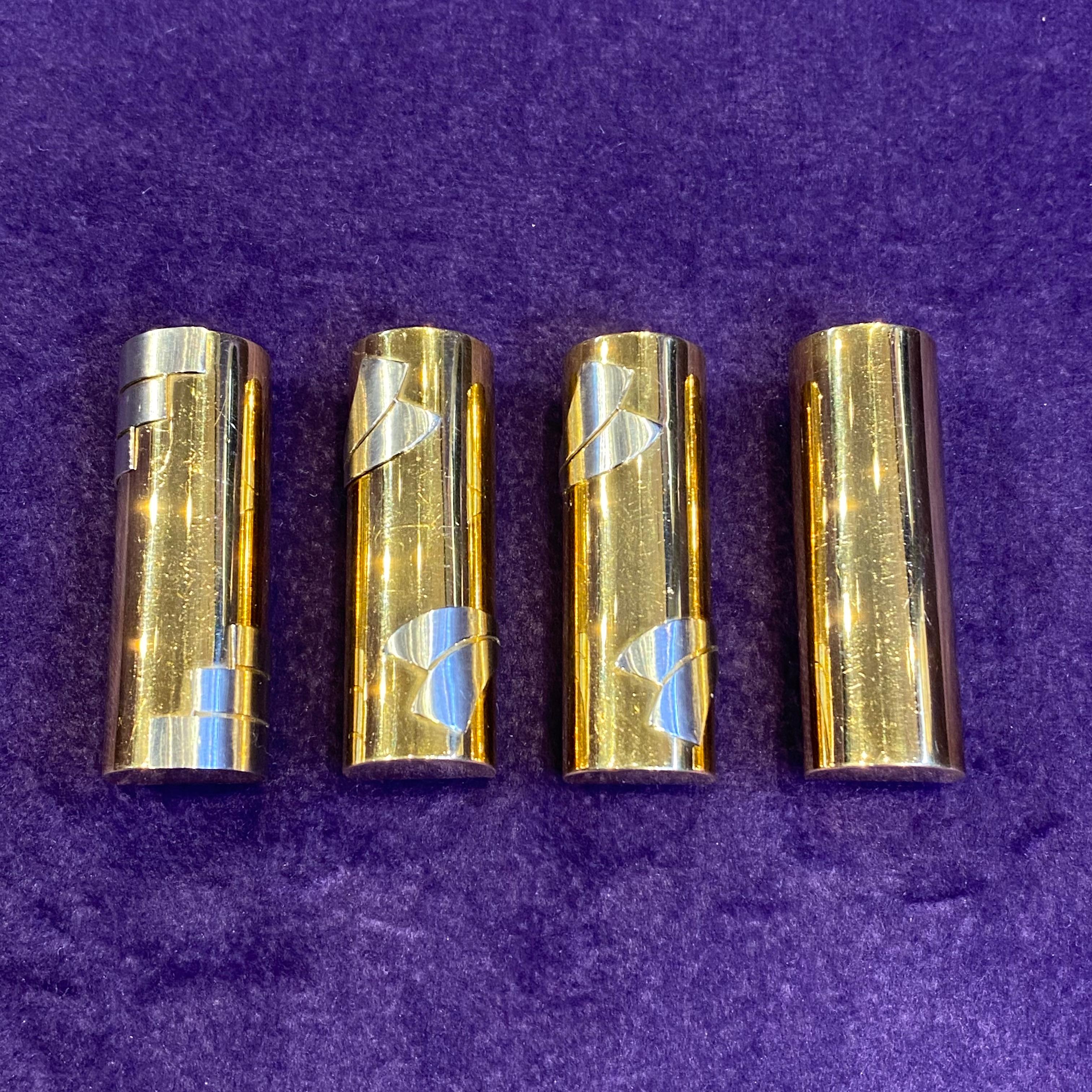 Four Van Cleef and Arpels Baton Brooches For Sale at 1stDibs