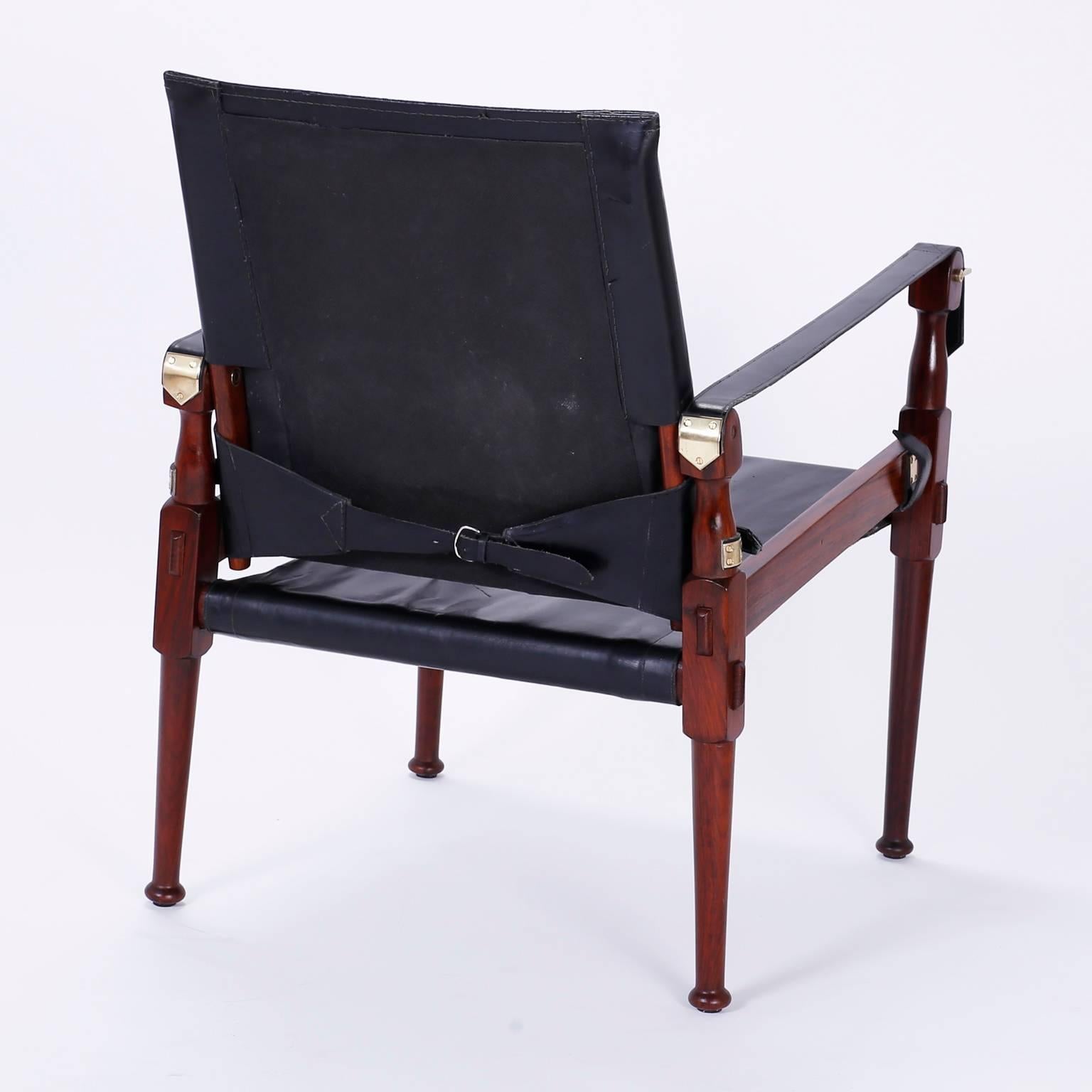 Four Vintage Campaign Safari Chairs at 1stDibs | campaign chairs for ...