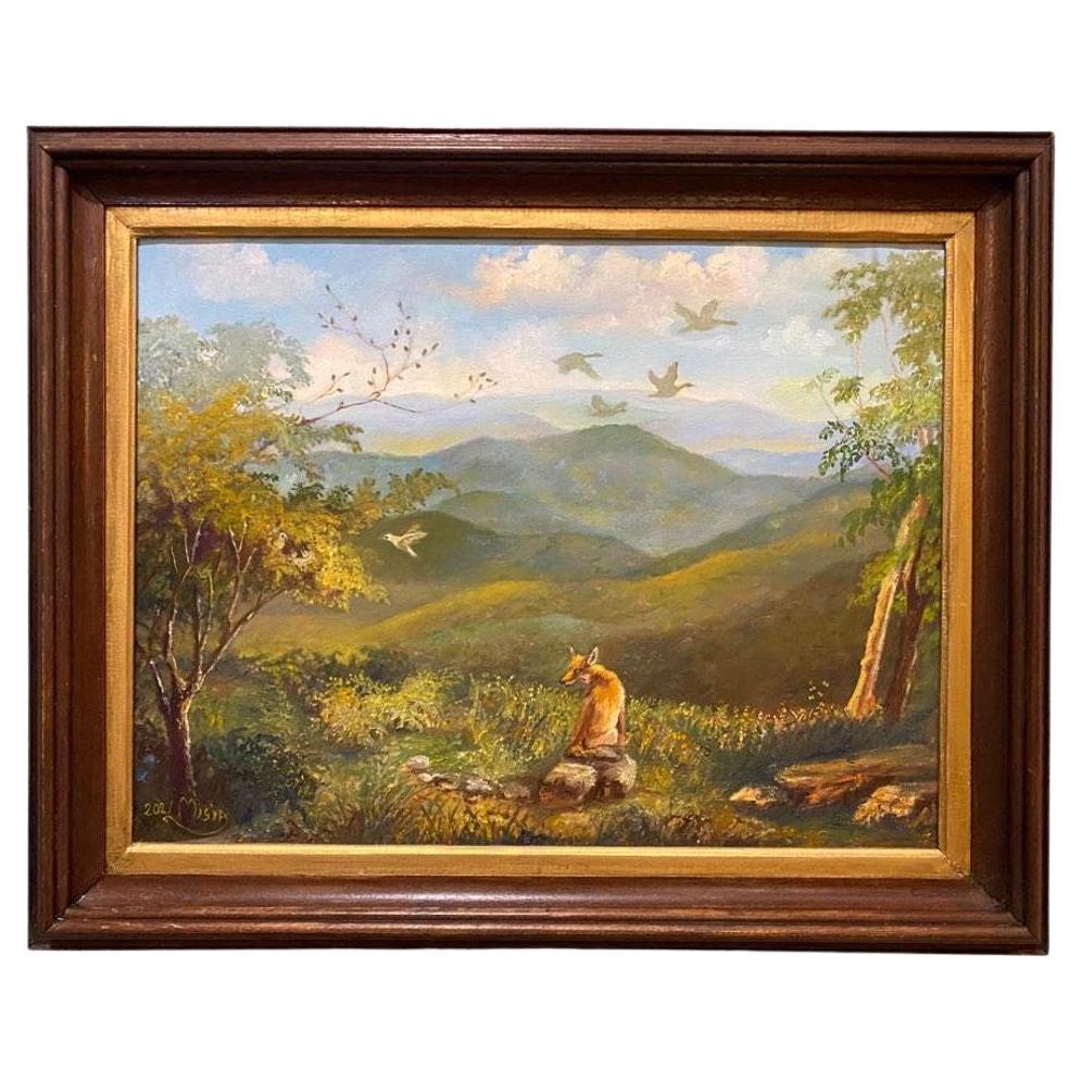 1932 Original Oil on Canvas Painting by, Marion Morgan For Sale at 1stDibs