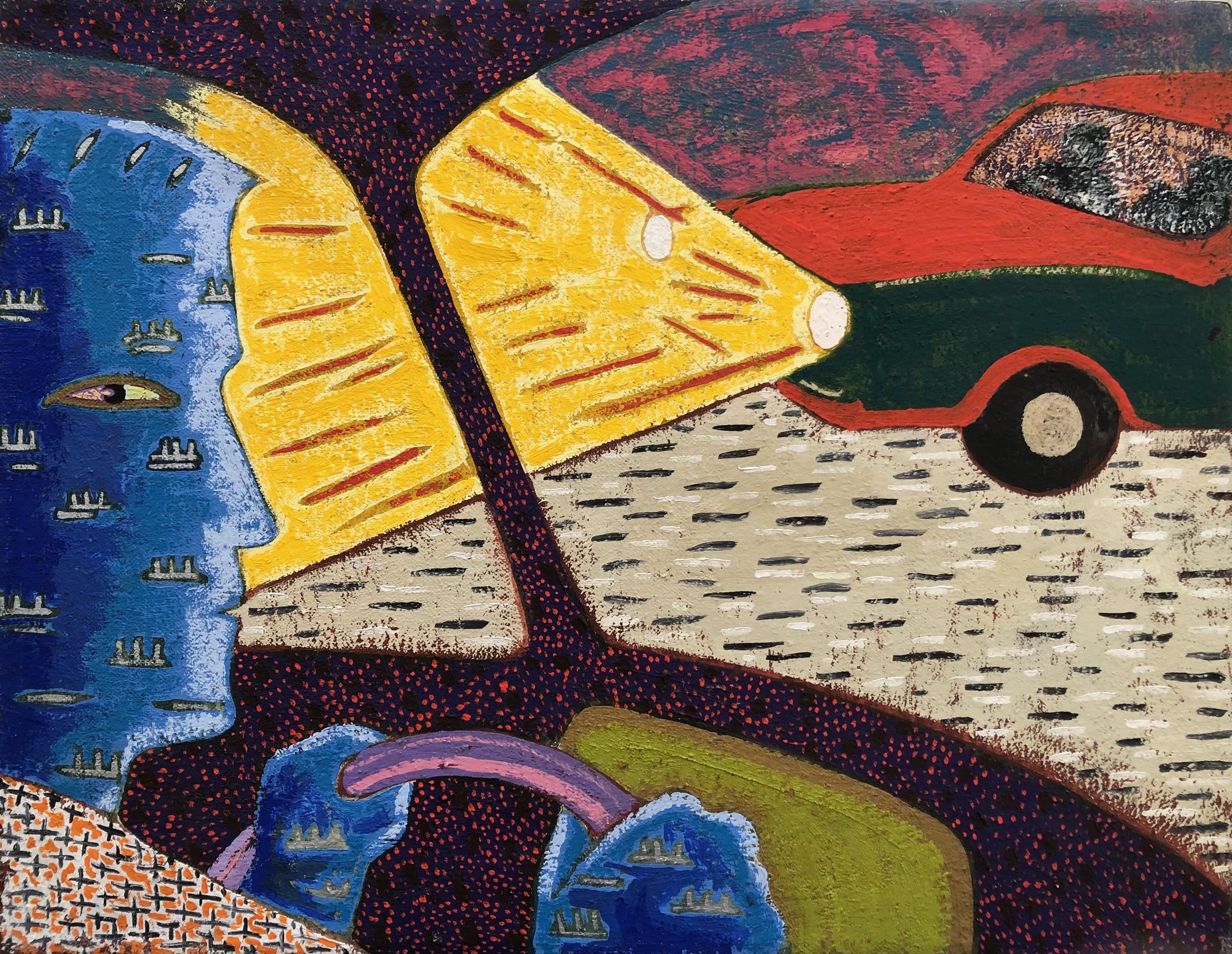 FPA Francis Pavy Artist - SCARED HEART Record with Bull For Sale at 1stDibs