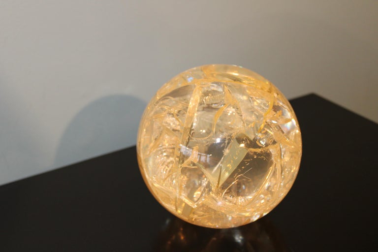Fractal Resin Ball from 70s For Sale at 1stDibs