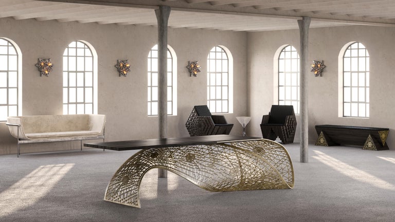 Fractal Table by John Brevard For Sale at 1stDibs