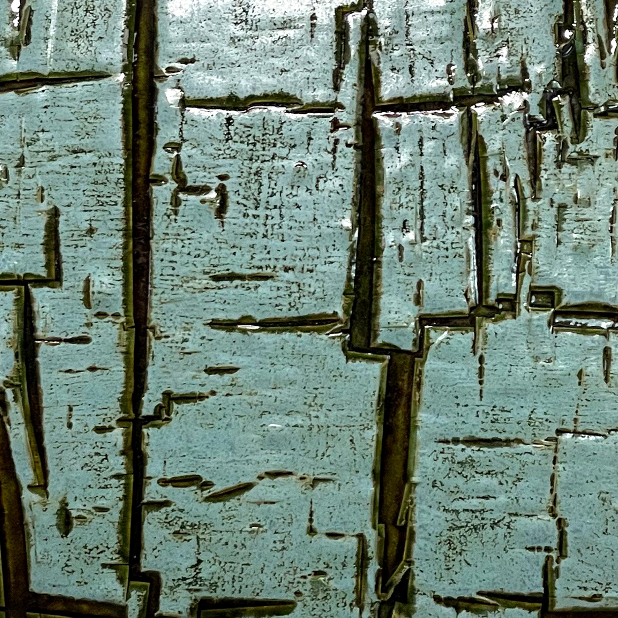 Fractured - Ceramic Wall Sculpture by William Edwards For Sale at 1stDibs