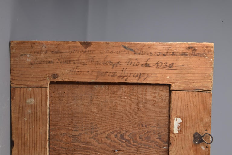 Frame, Carved and Gilded Wood, Inscription, 17th Century For Sale at ...