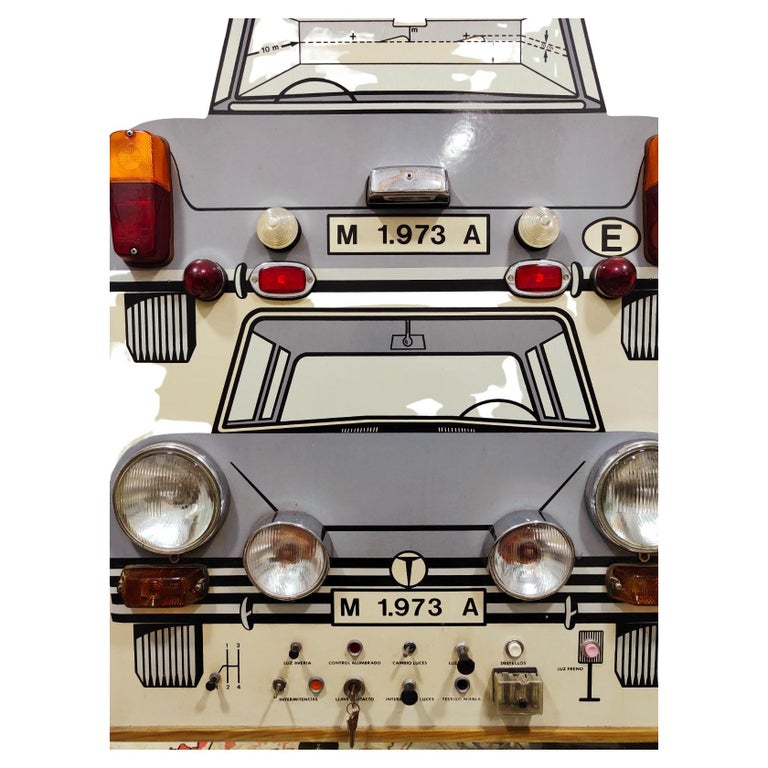 Frame Driving School, 70s, 20th Century For Sale at 1stDibs