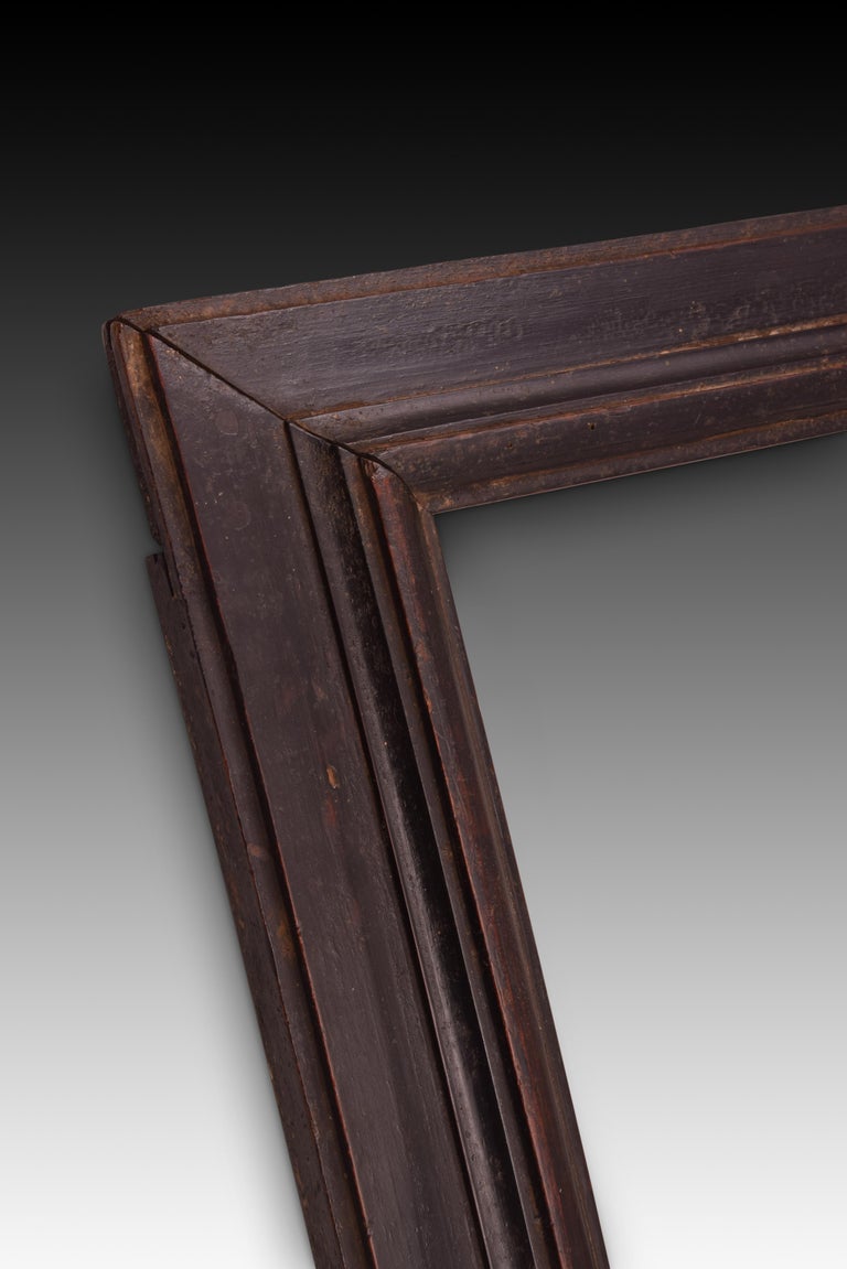 Frame, Ebonized Wood, 18th Century at 1stDibs
